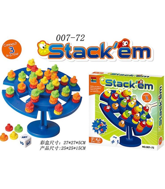 بازی برج تعادلی stack'em board game