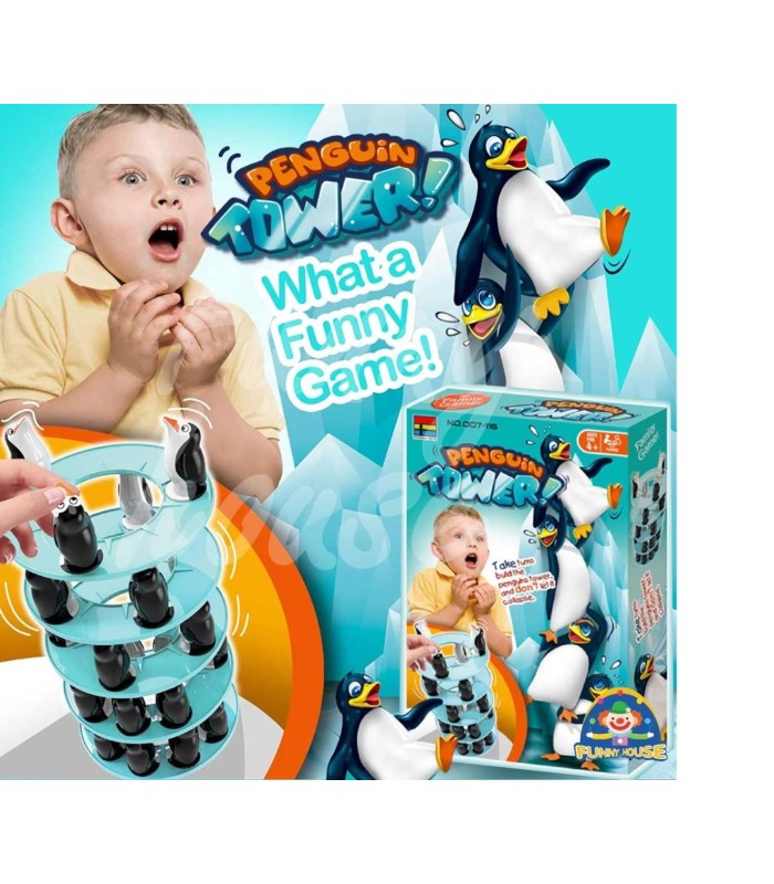 بازی برج پنگوئن penguin tower