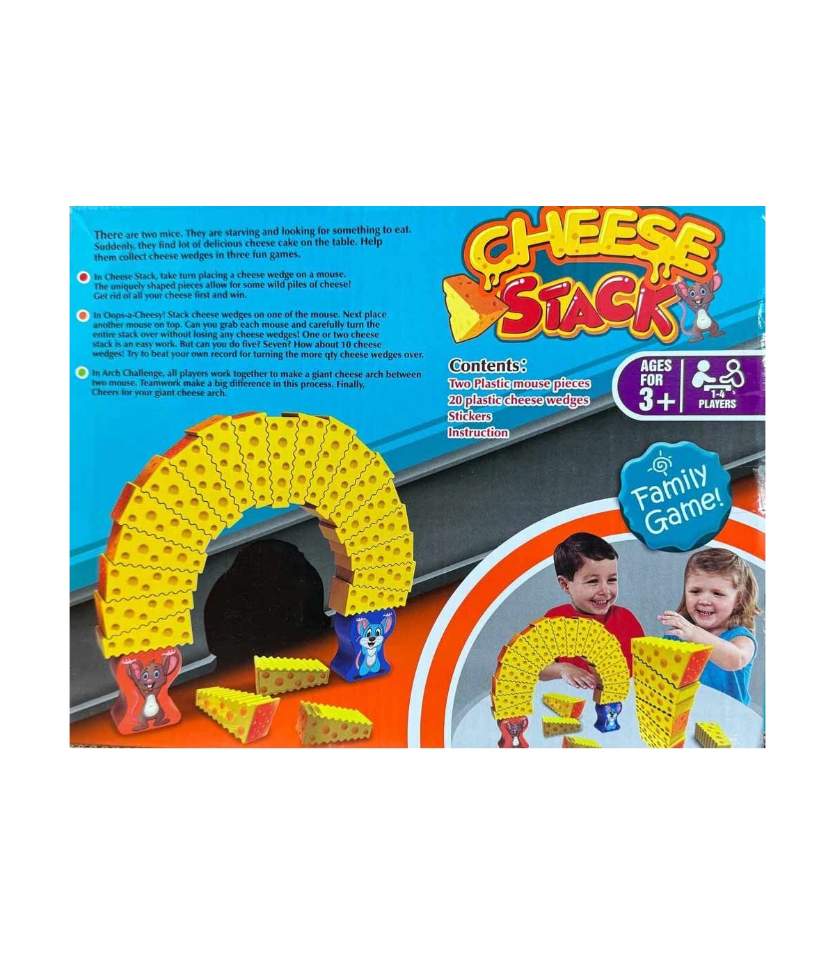 بازی دسته پنیر cheese stack