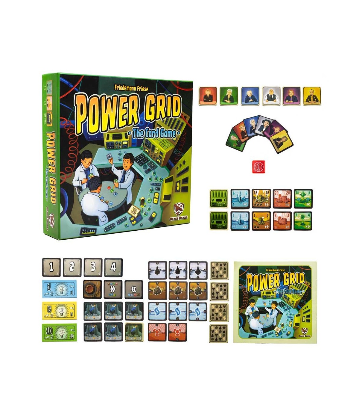 بازی شبکه قدرت نسخه کارتی Power Grid: Card Game
